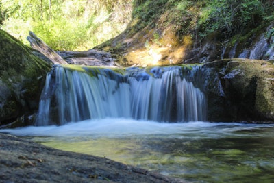 Hike to Sweet Creek Waterfall, Sweet Creek Waterfall Traiilhead