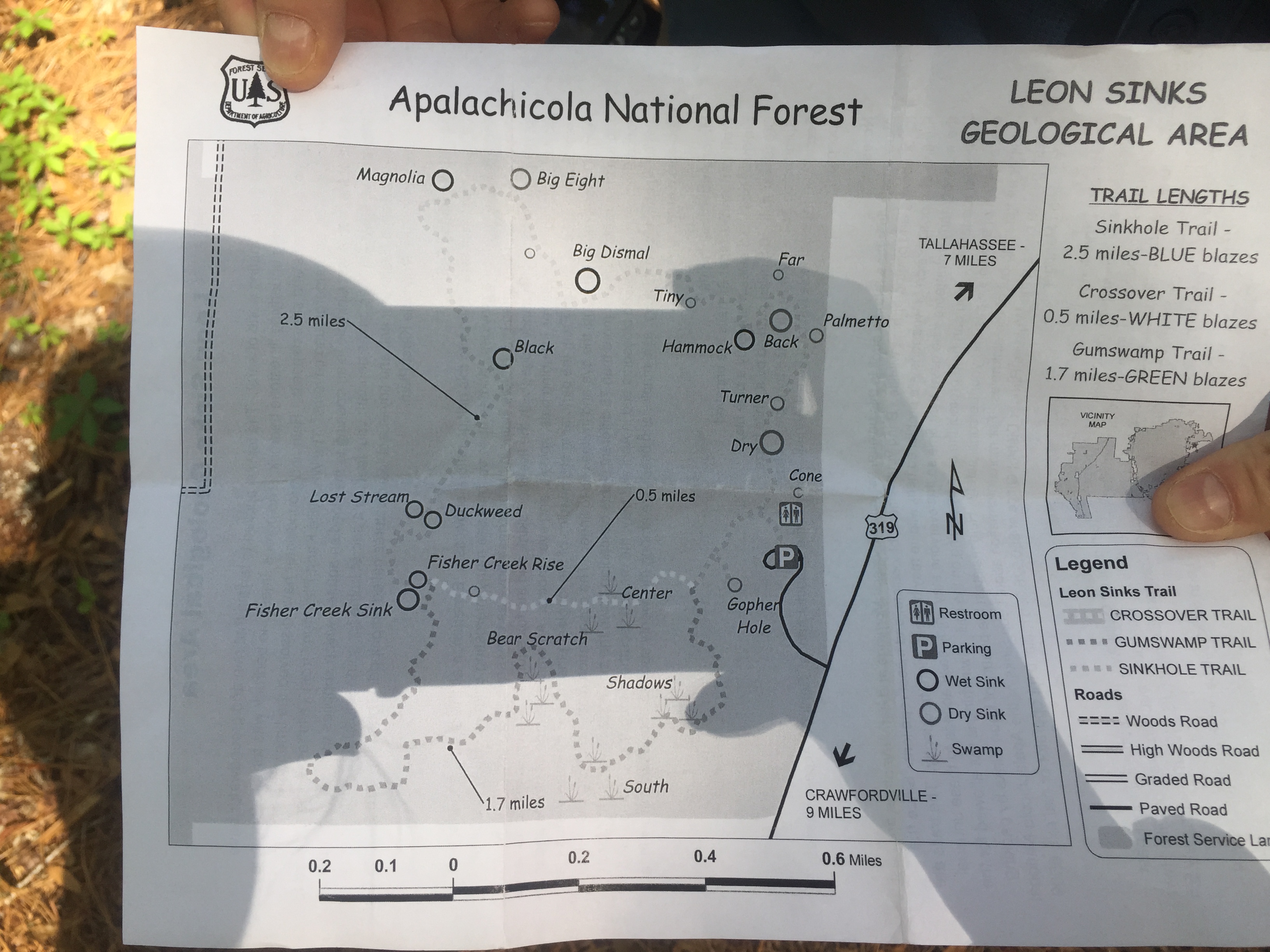 Photo of Hike Leon Sinks Geological Area Tallahassee Florida