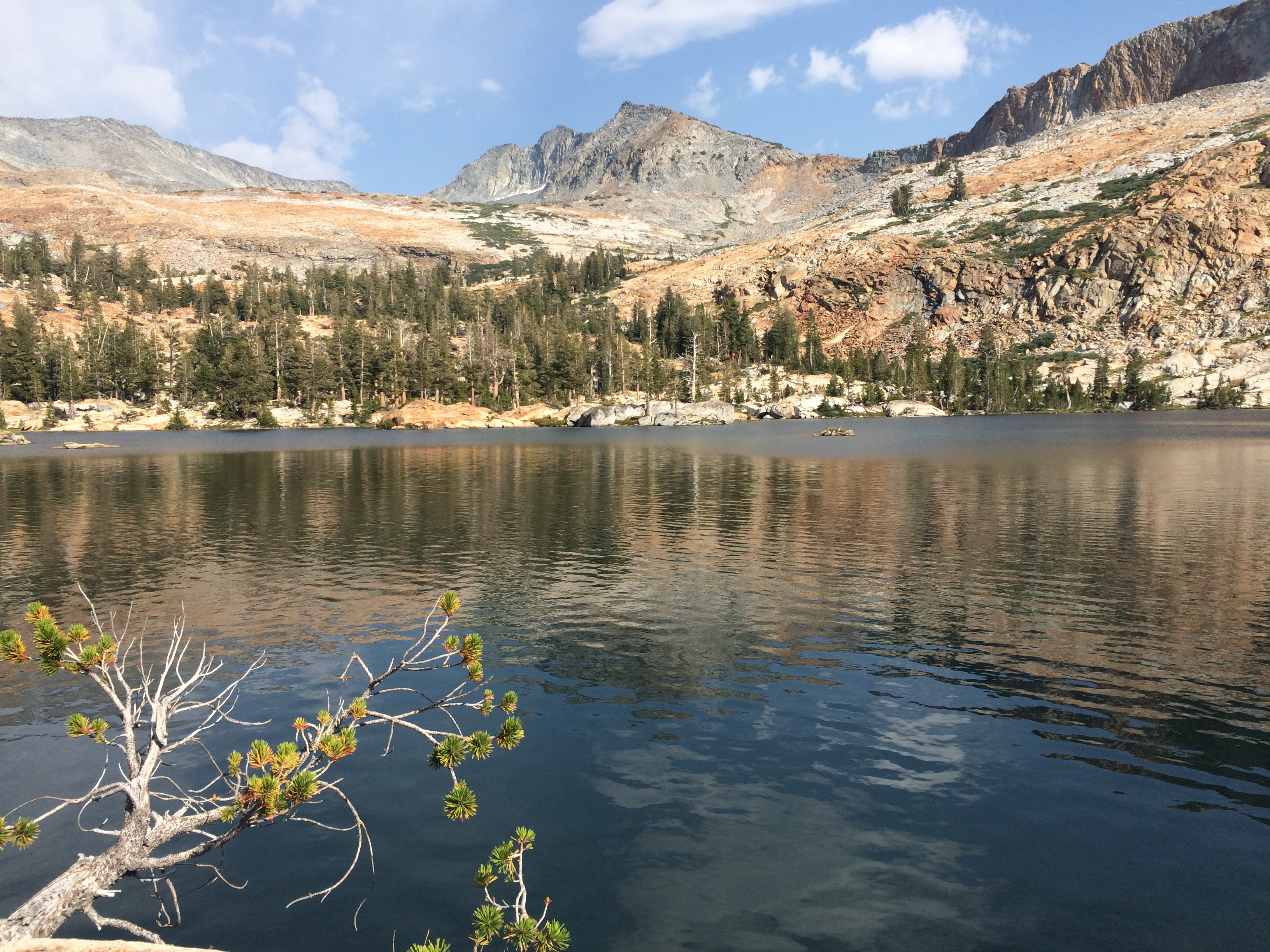 Backpack to Lower Ottoway Lake, Mariposa County, California