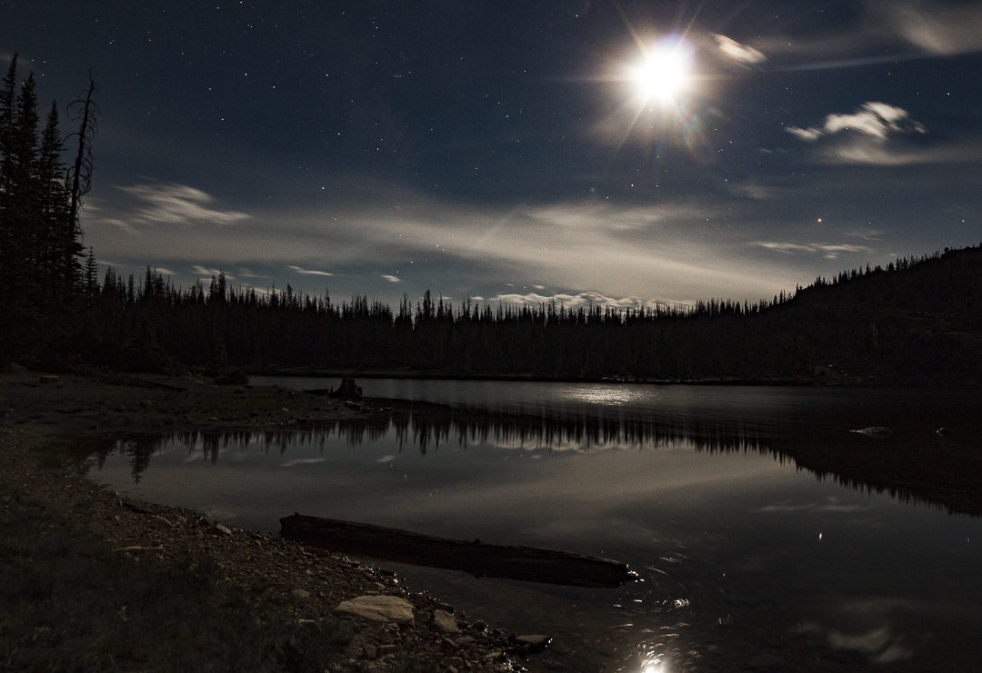 Backpack to Notch Lake , Kamas, Utah