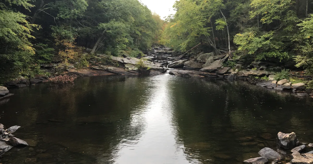 Hike to Diana's Pool, Chaplin, Connecticut