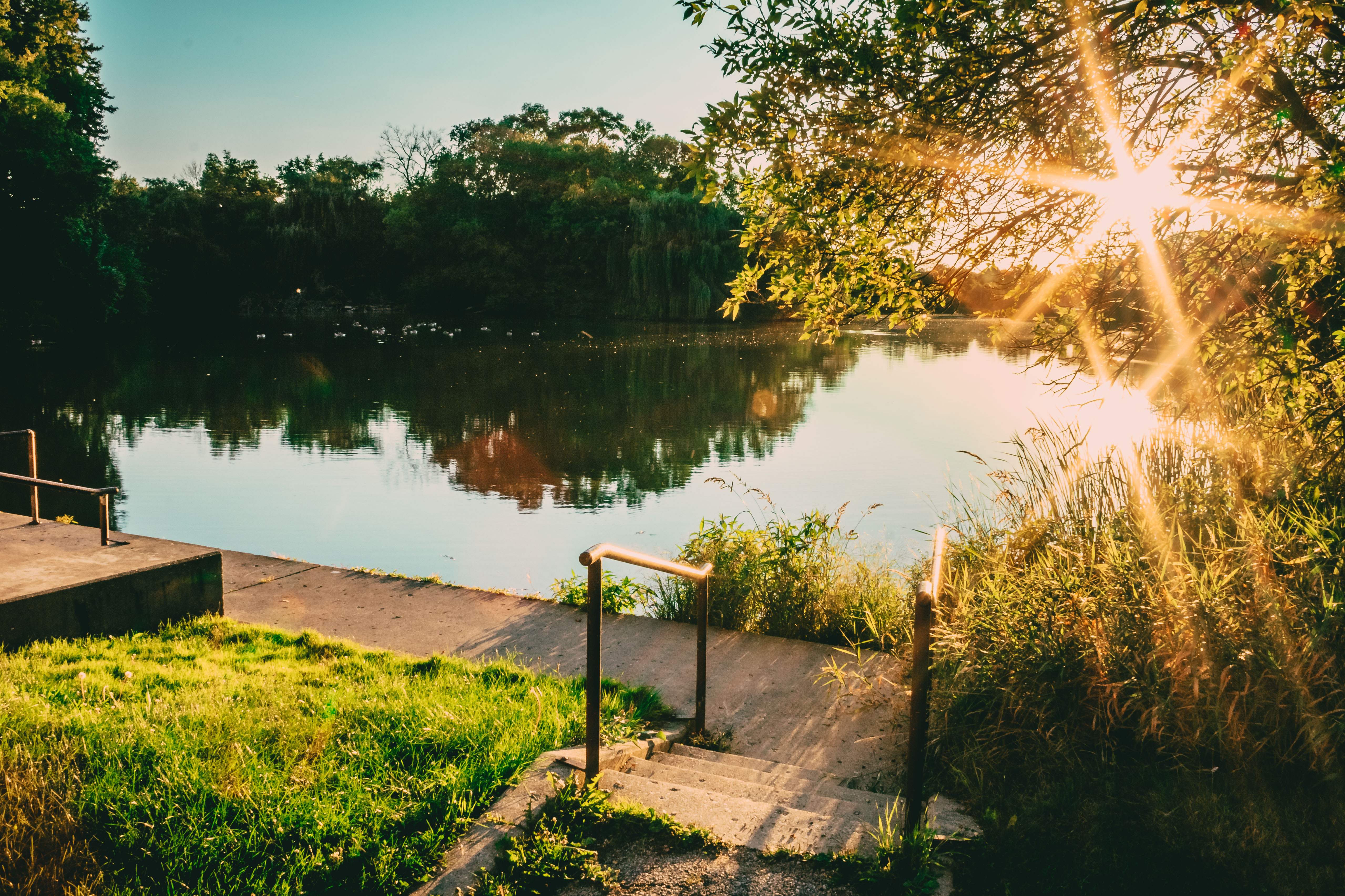 Take a Stroll around the Lagoon at Wilson Park, Milwaukee, Wisconsin