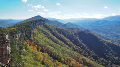 Hike to Chimney Rock in the Monongahela National Forest, Landis Trail
