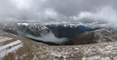Camp at Jones Pass, Jones Pass Road