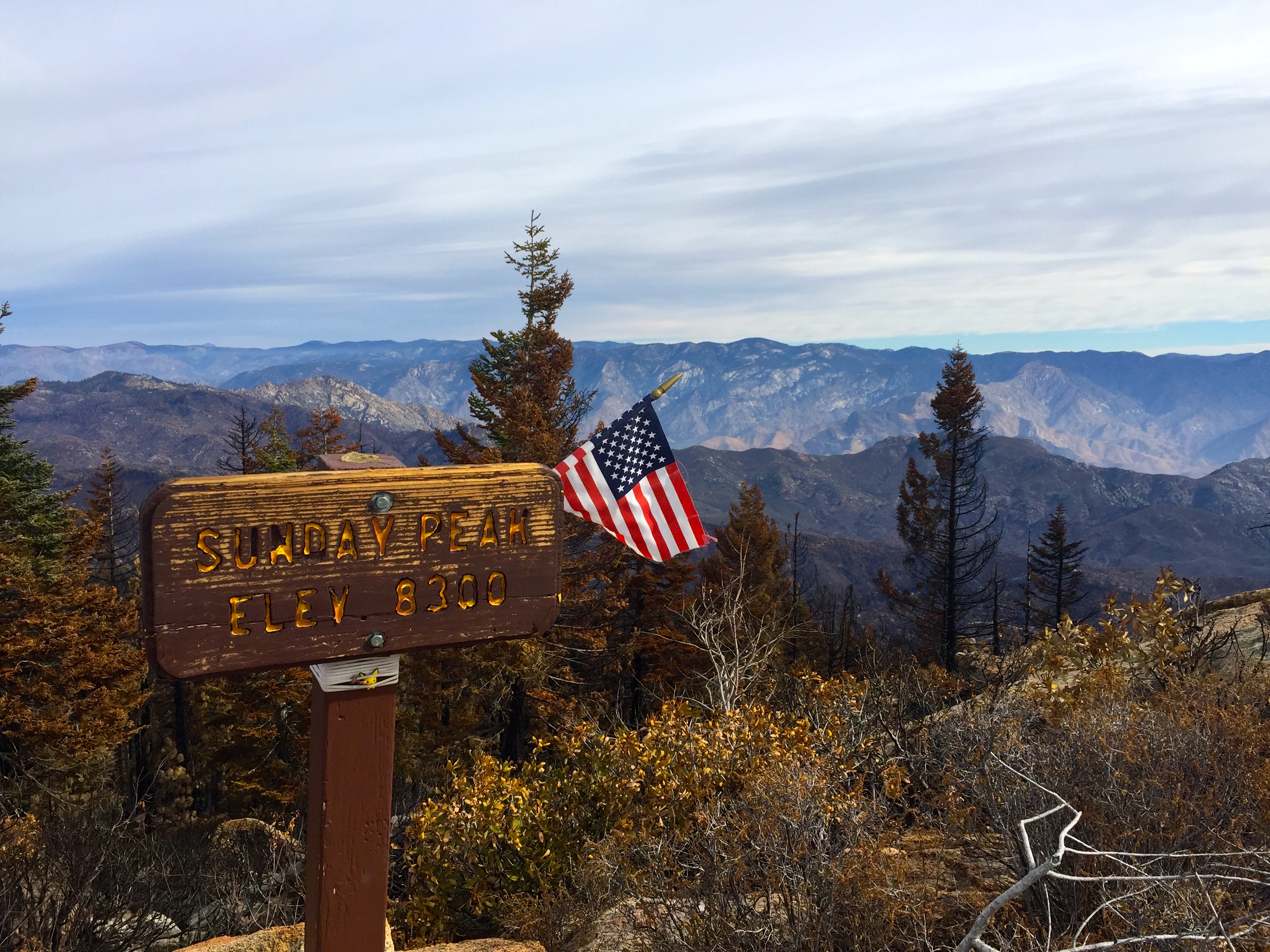 Hike Sunday Peak, Posey, California