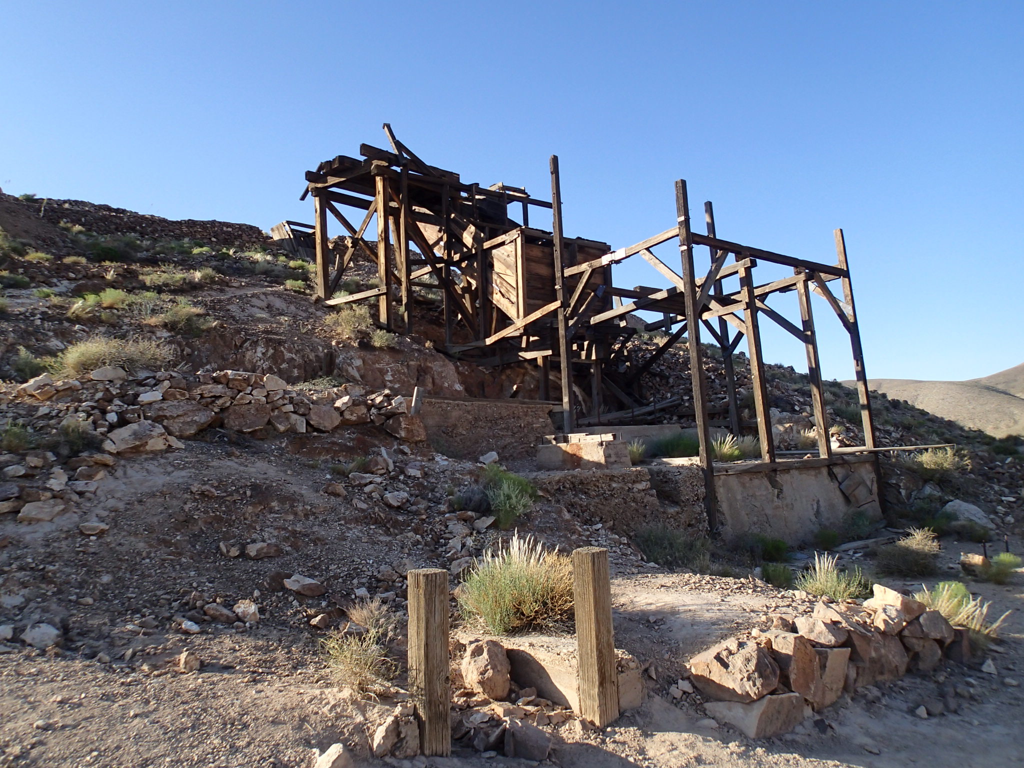 Explore the Eureka Mine and the Cashier Mill, Inyo County, California