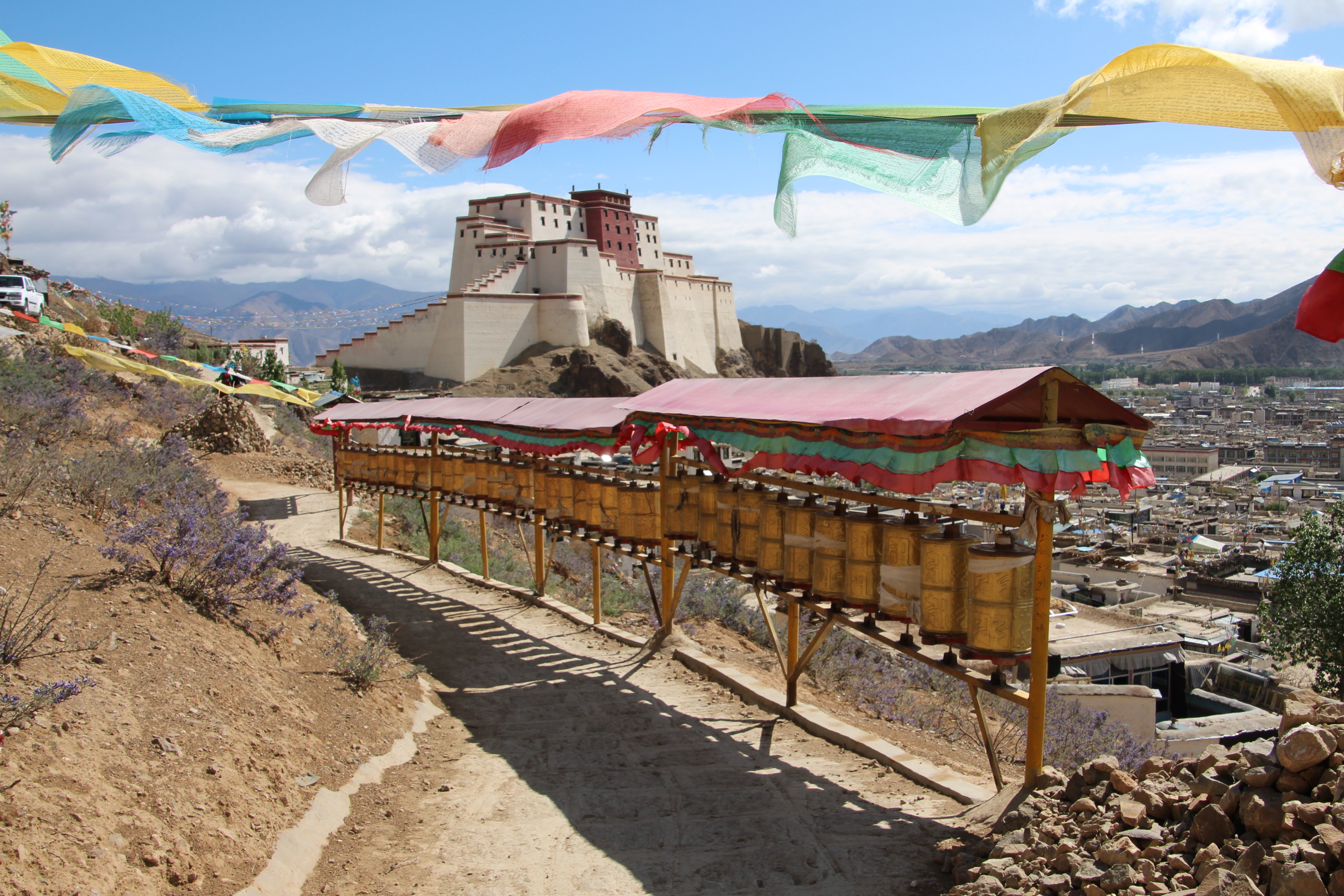 Walk the Tashilhunpo Kora, Rikaze Shi, China
