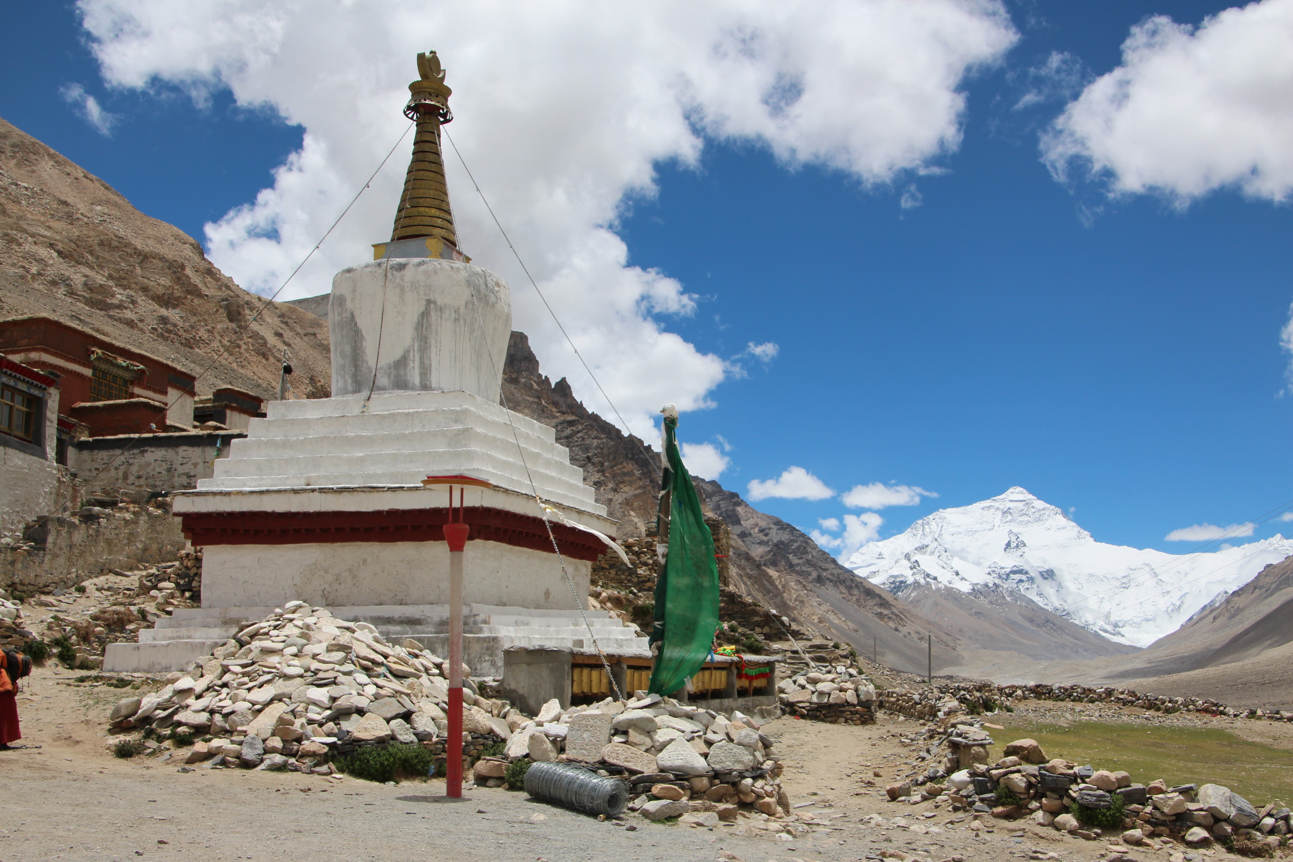 Explore Rongbuk Monastery at the Base of Mt. Everest, Rikaze Shi, China