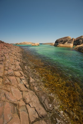 Swim at Elephant Rocks Beach, Elephant Rocks Beach
