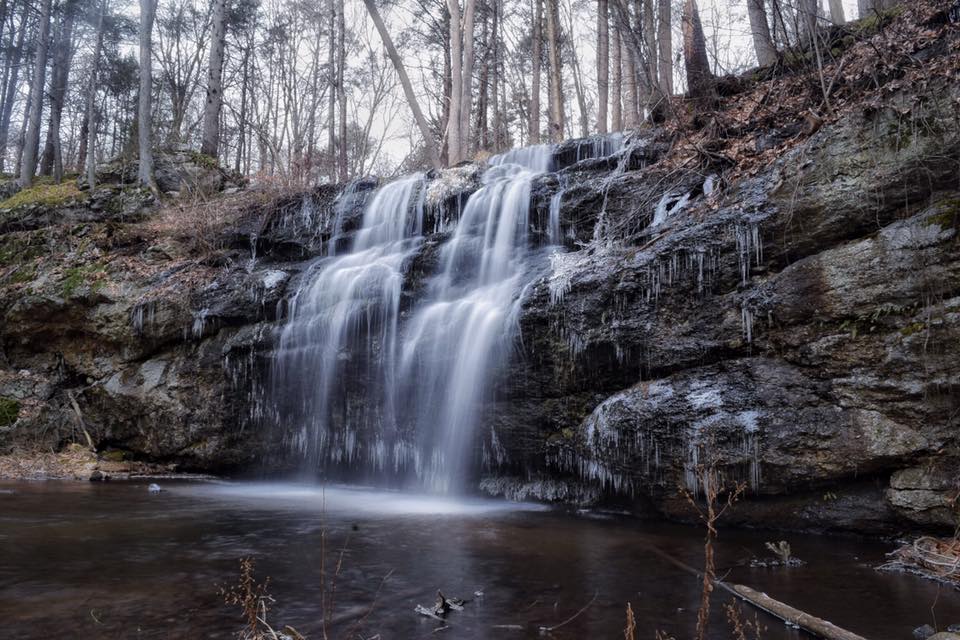 Hike to Glen Falls, Middlesex County, Connecticut