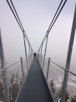 Hike along Highline179, Highline 179