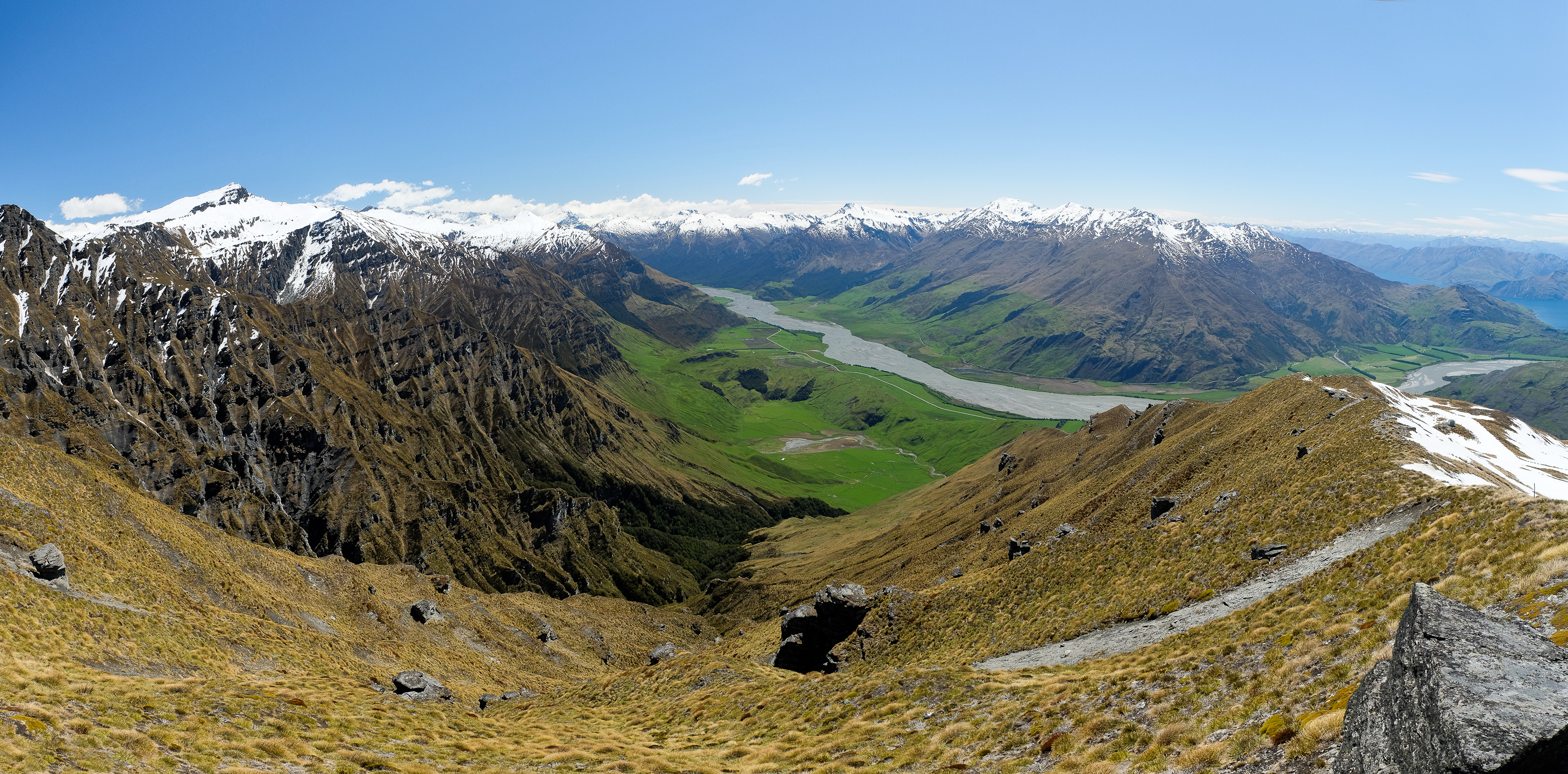 Hike to the Summit of Treble Cone, Treble Cone, New Zealand