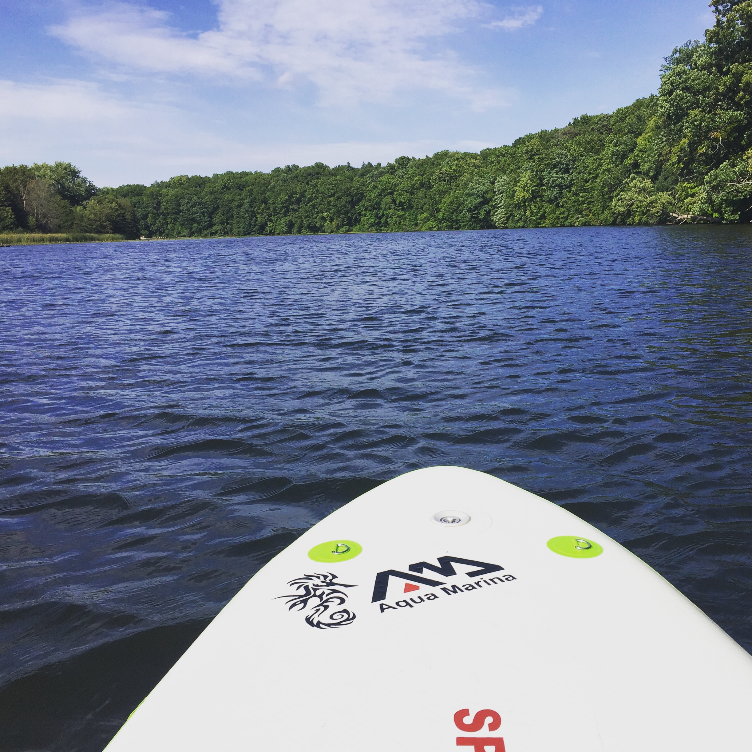 Paddle Argo Pond, Ann Arbor, Michigan