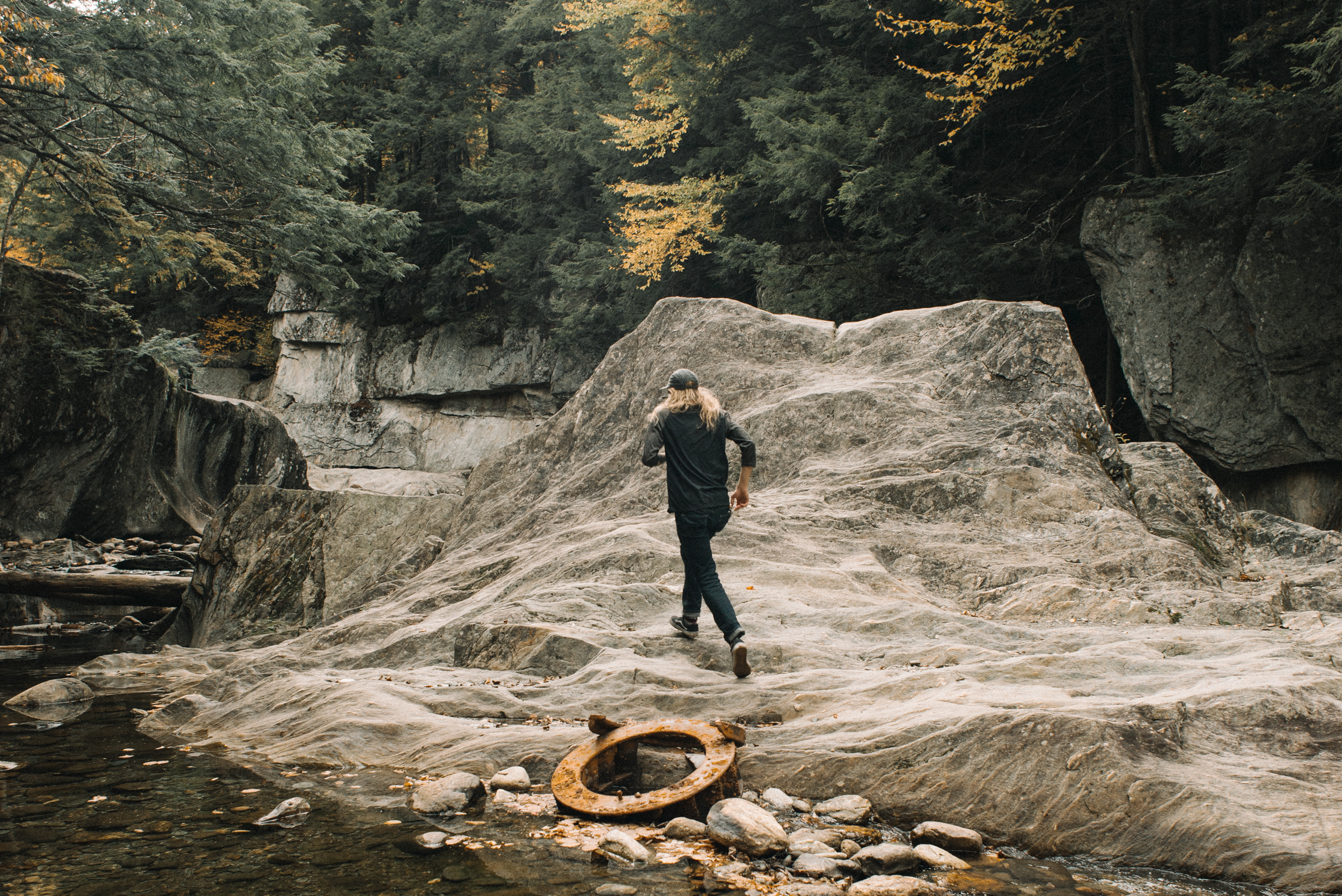 Explore Warren Falls, Warren, Vermont