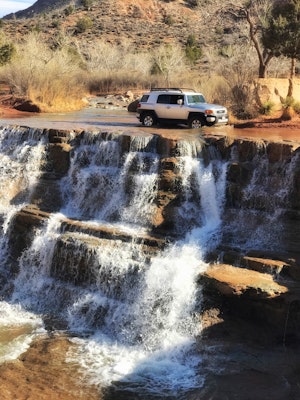 Explore Toquerville Falls, Utah