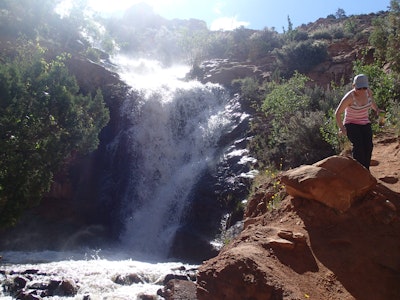 Explore Faux Falls, Faux Falls Road