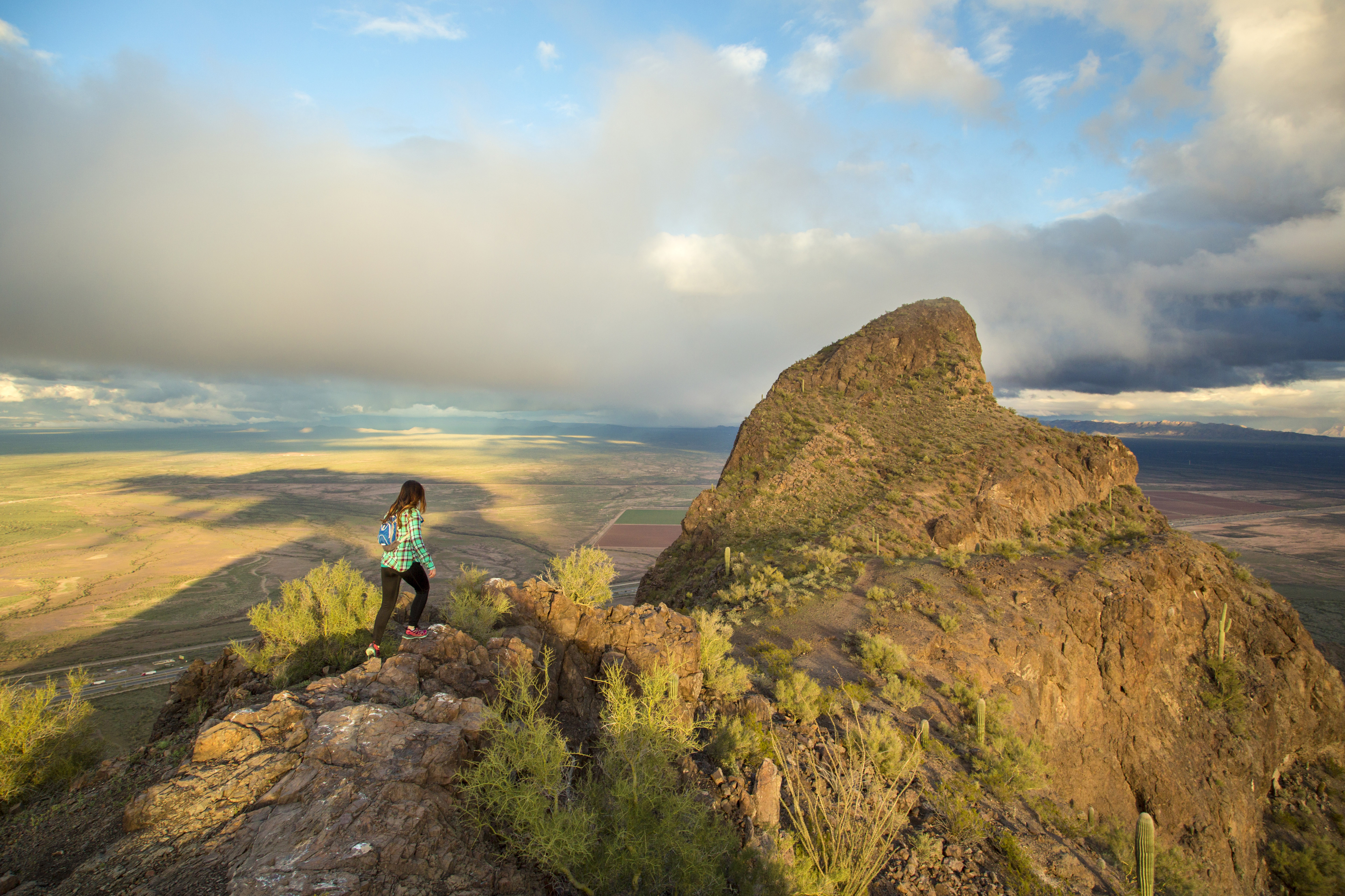 Hike Picacho Peak's Hunter Trail , Picacho, Arizona