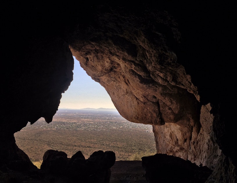 Hike to Broadway Cave, Apache Junction, Arizona