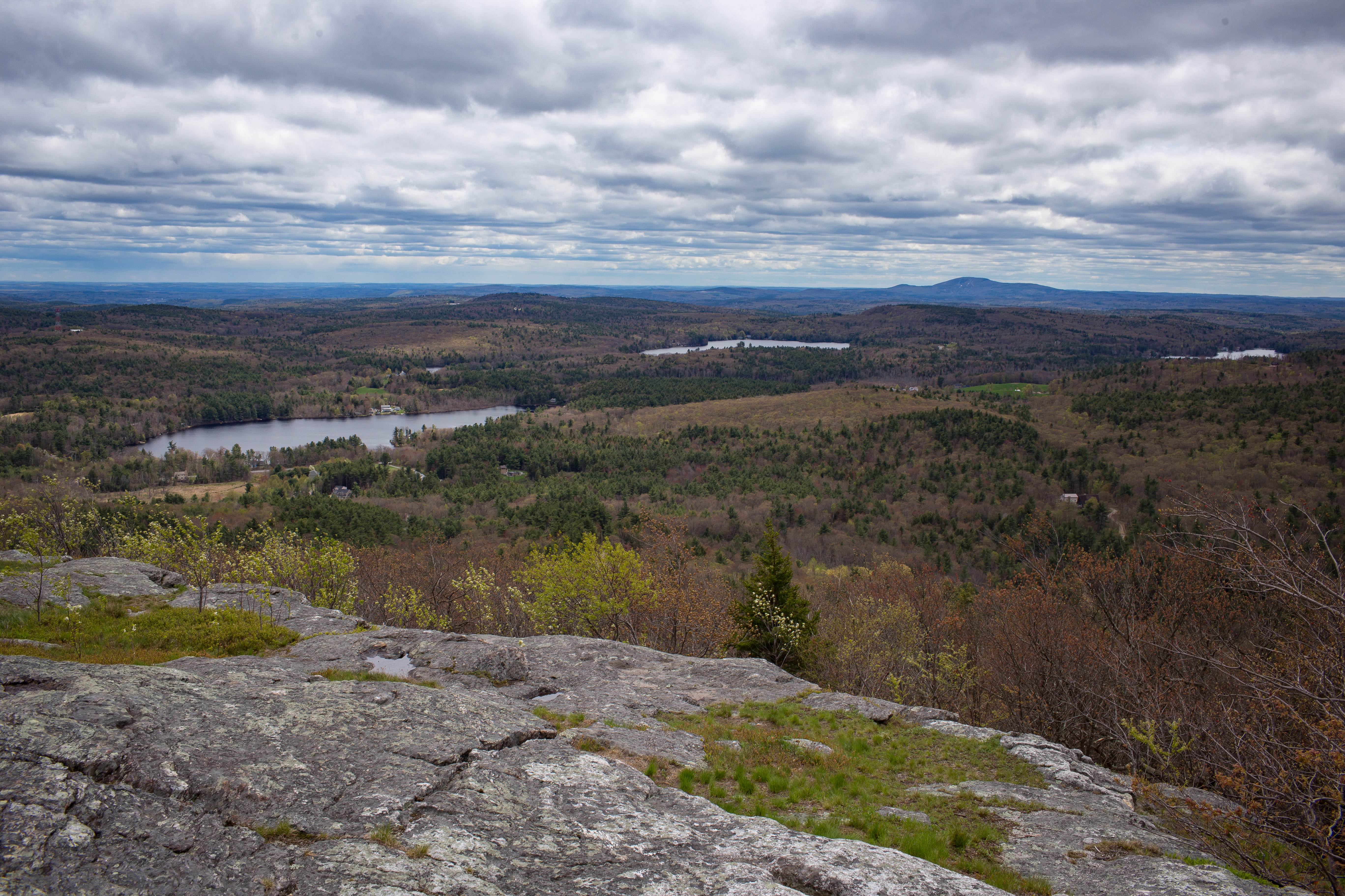 Summit Mount Watatic via the Wapack Trail, Ashburnham, Massachusetts
