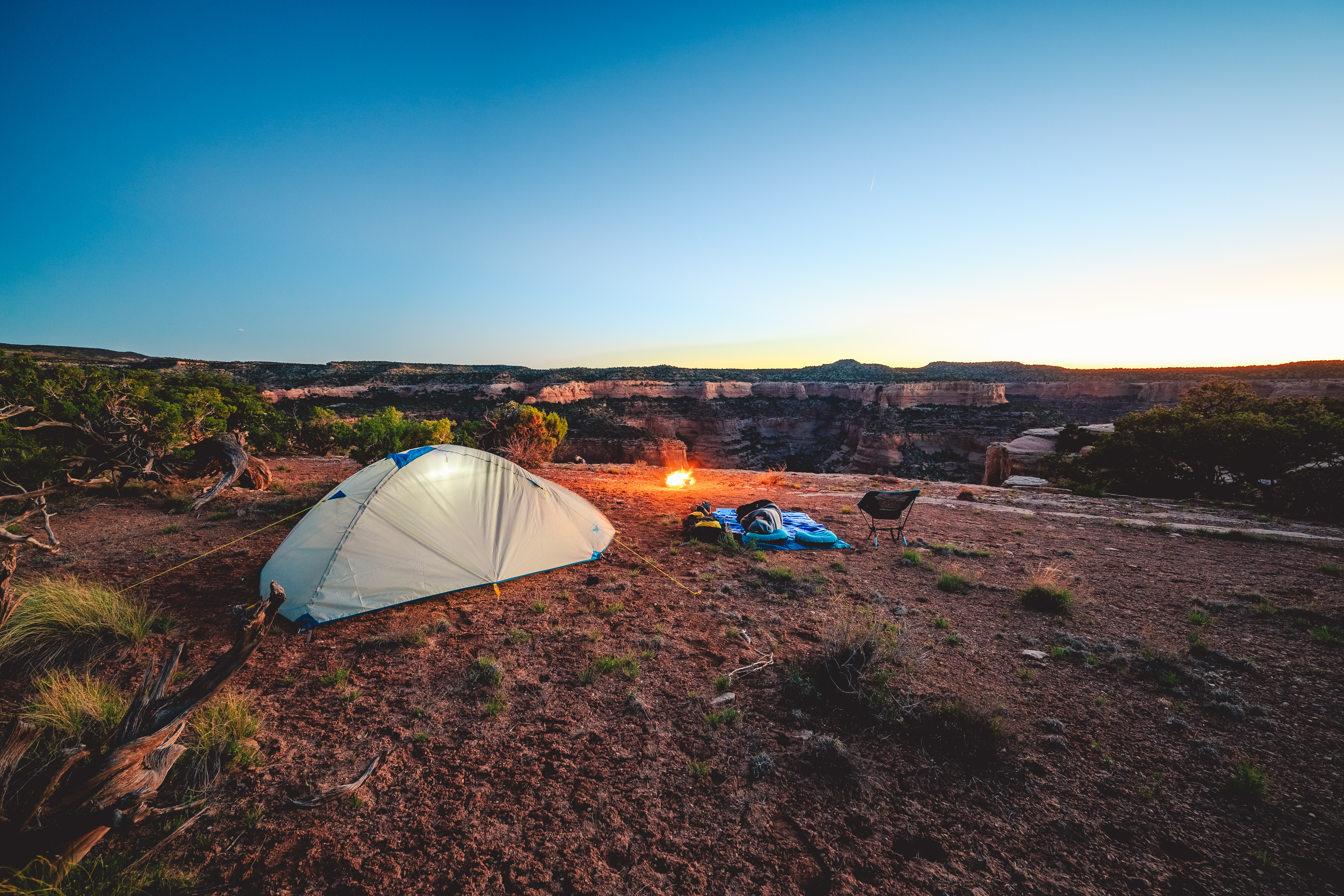Backpack in the Black Ridge Canyons Wilderness, Fruita, Colorado