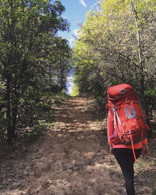 Backpack the Yellow Trail at Sand Ridge State Forest, Sand Ridge State ...