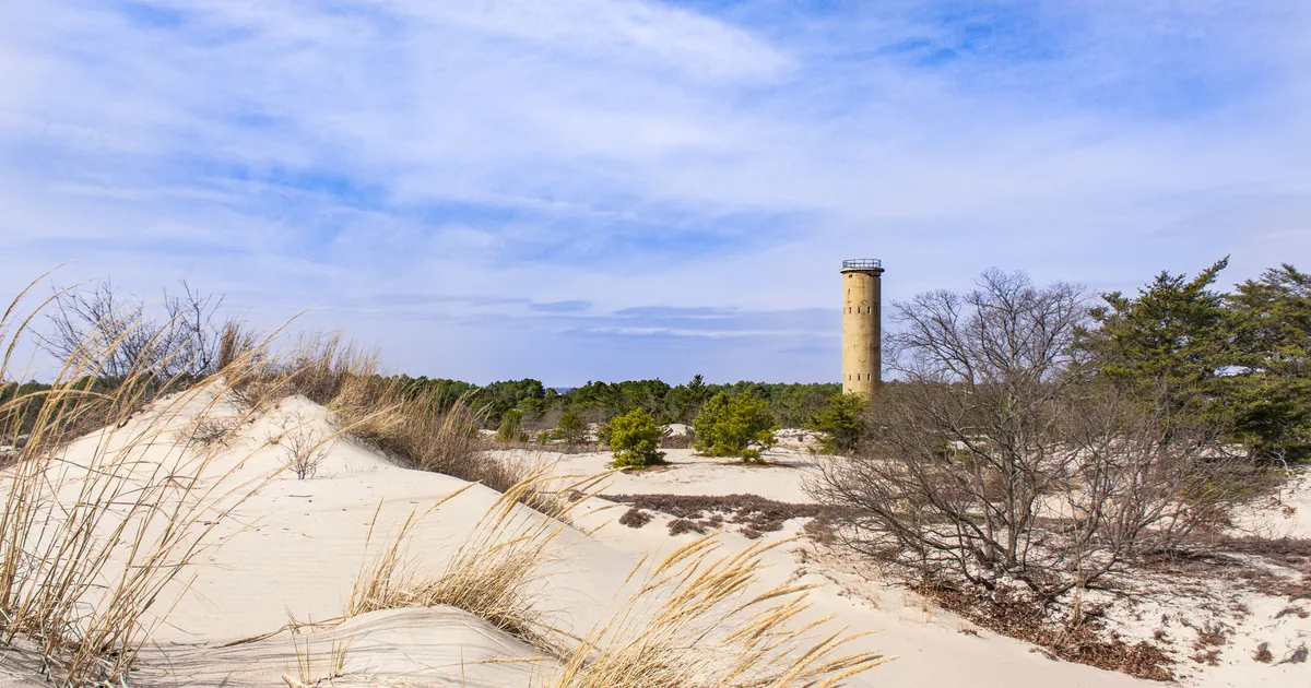Hike the Walking Dunes Trail, Lewes, Delaware