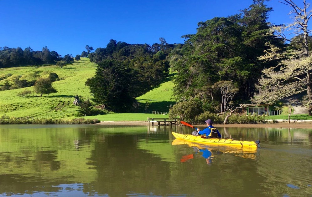 Paddle on the Puhoi River, Puhoi, New Zealand