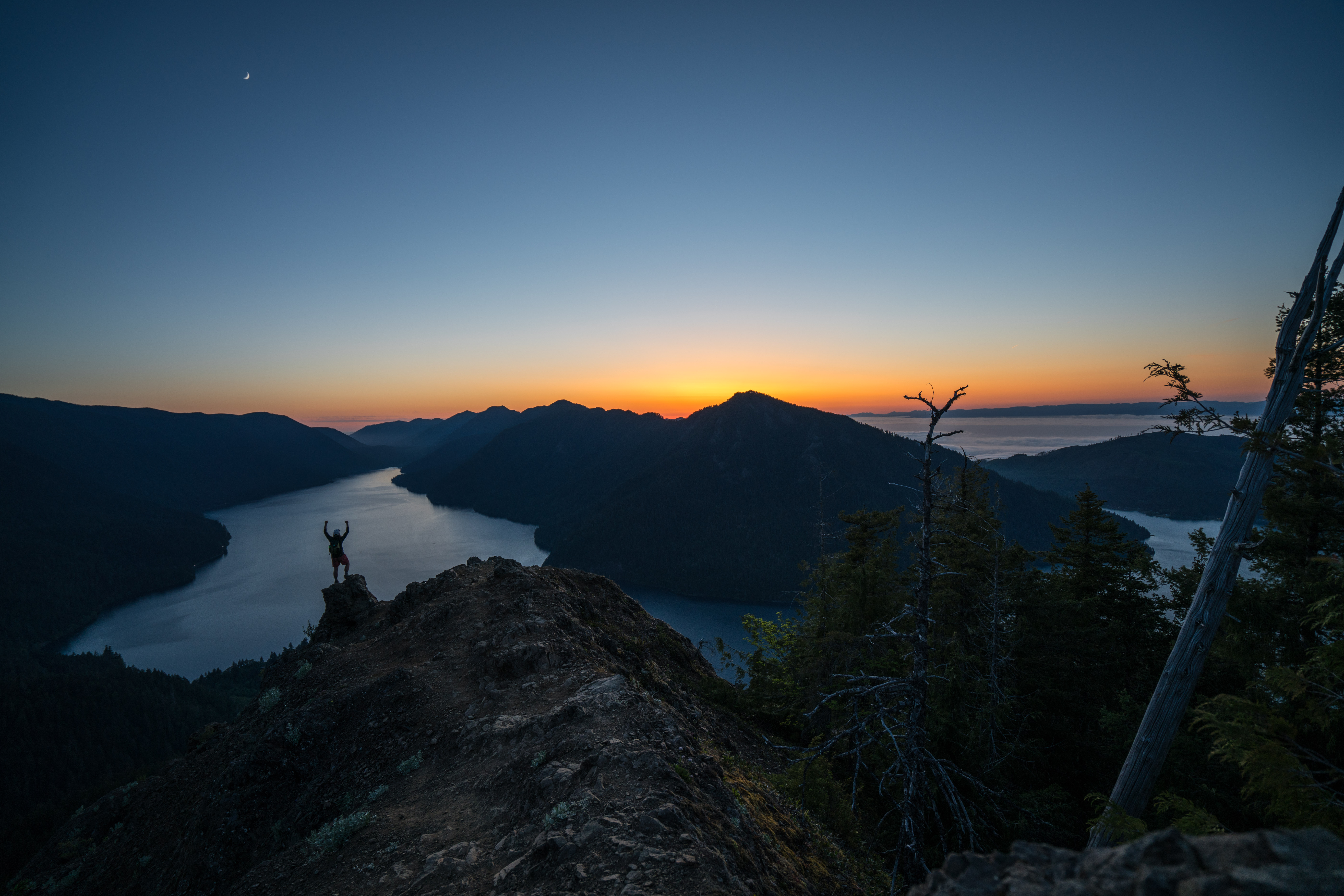 Test Your Skills on a Sunset Hike to Olympic NP's Mt. Storm King