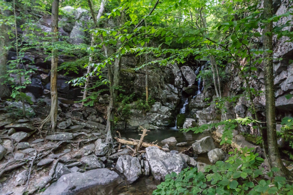 Hike to White Rock Falls, Virginia