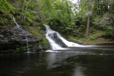 Hike to Indian Ladder Falls Along Hornbecks Creek, Emery Rd Pull-Off