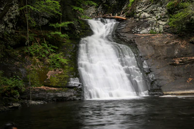 Hike to Indian Ladder Falls Along Hornbecks Creek, Emery Rd Pull-Off