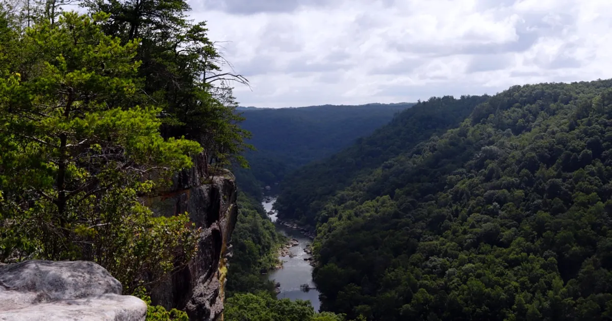 Backpack to Angel Falls Overlook in the Big South Fork, Angel Falls ...