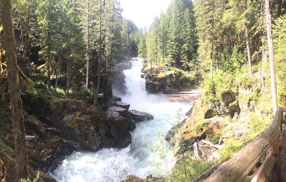 Trail Run to Silver Falls, Ohanapecosh Campground, Mount Rainier ...