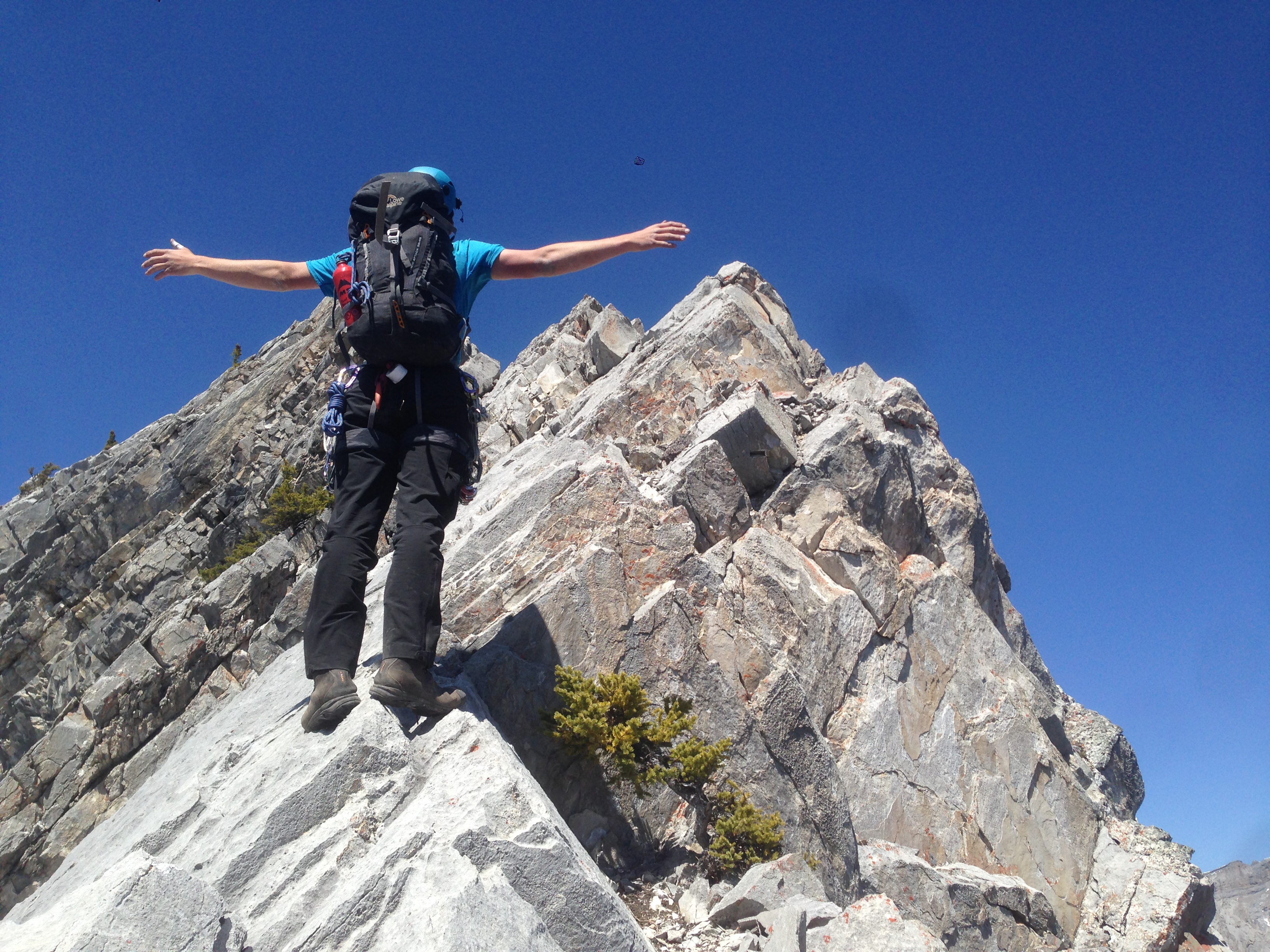 Climb the South East Ridge of Lady MacDonald , Canmore, Alberta