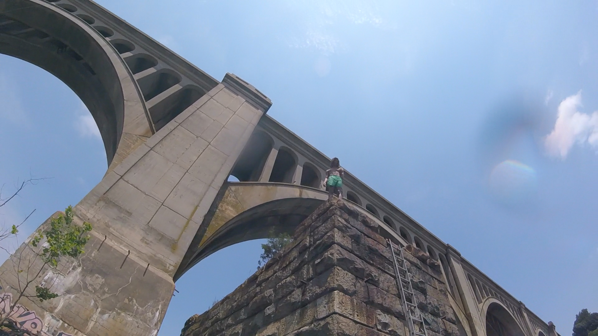 Photo of Swim at the CSX A-Line Bridge