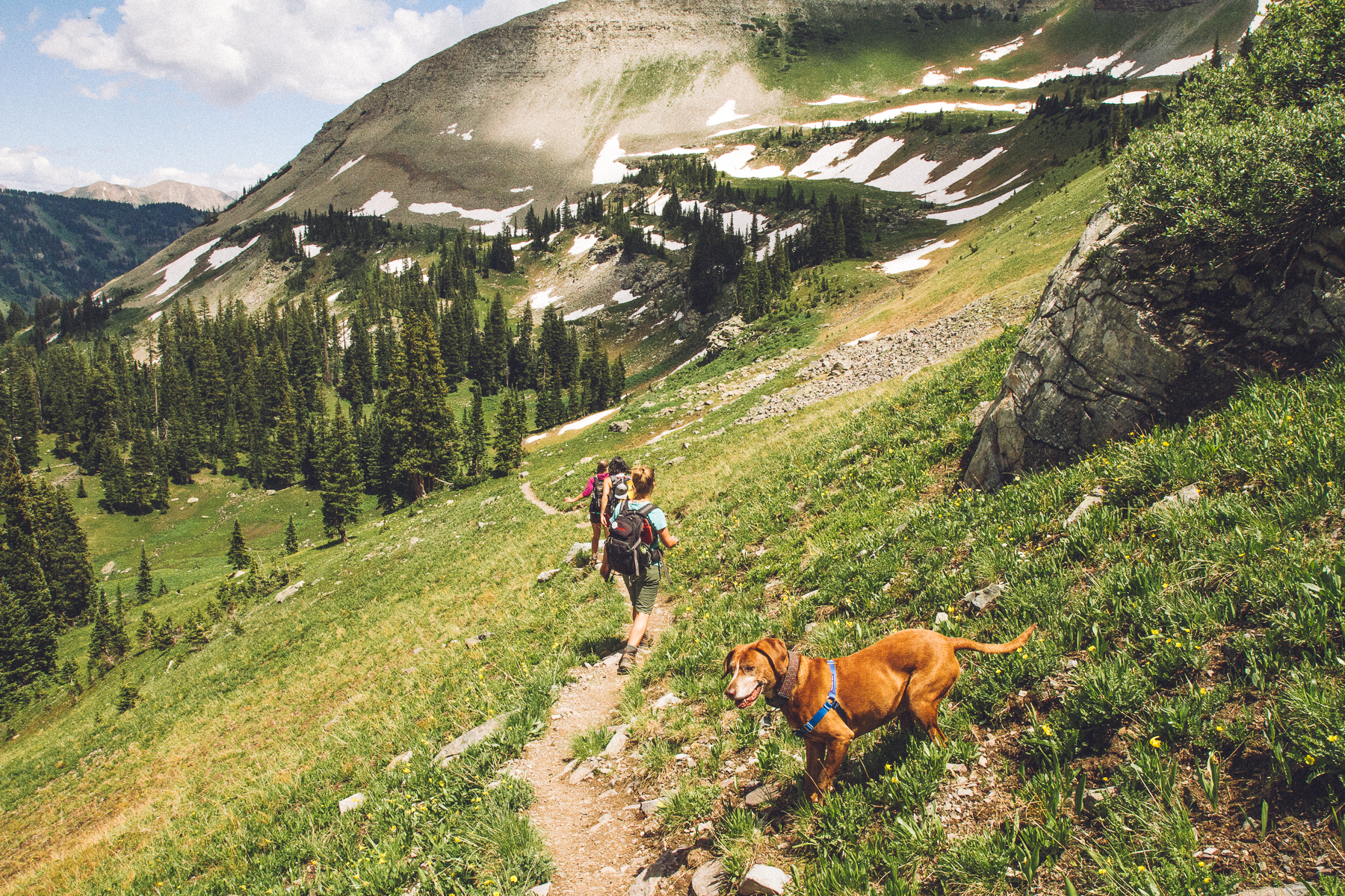 Blue Lake via Oh Be Joyful Campground, Crested Butte, Colorado