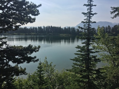 Backpack to Poia Lake, Glacier NP, Apikuni Falls Trailhead
