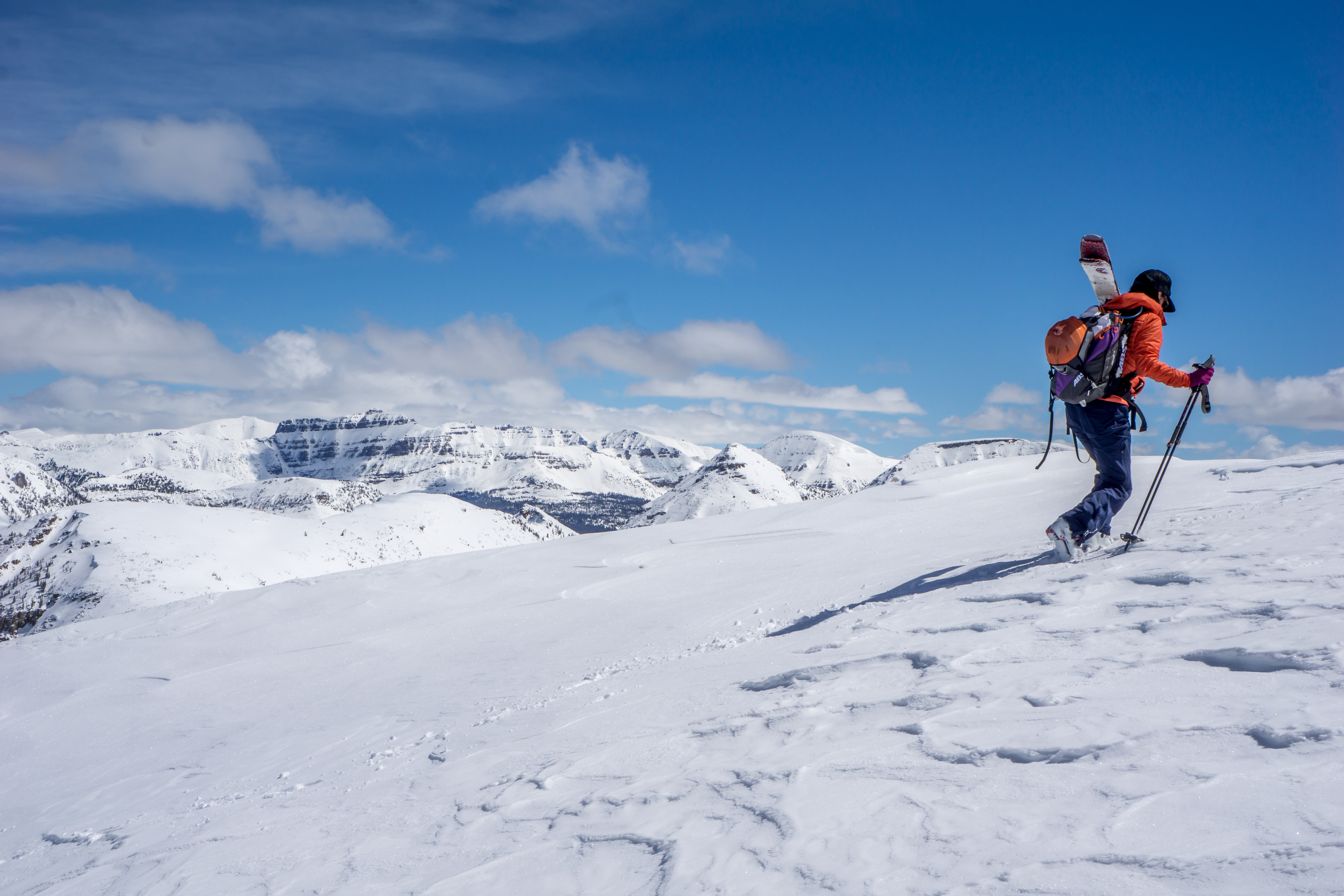 Backcountry Ski Mt. Watson in the Uinta Mountains, Kamas, Utah