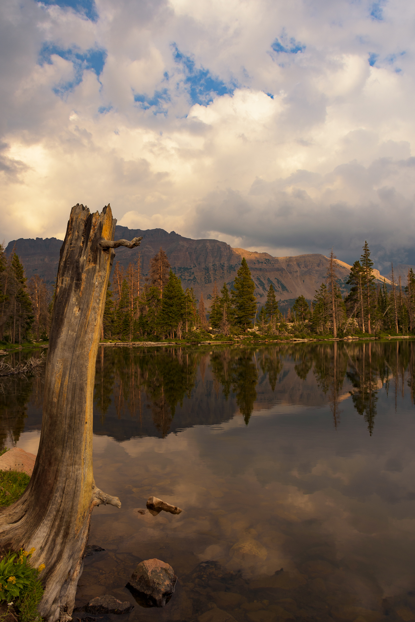 Hike to Ruth Lake in the High Uintas Wilderness , Oakley, Utah