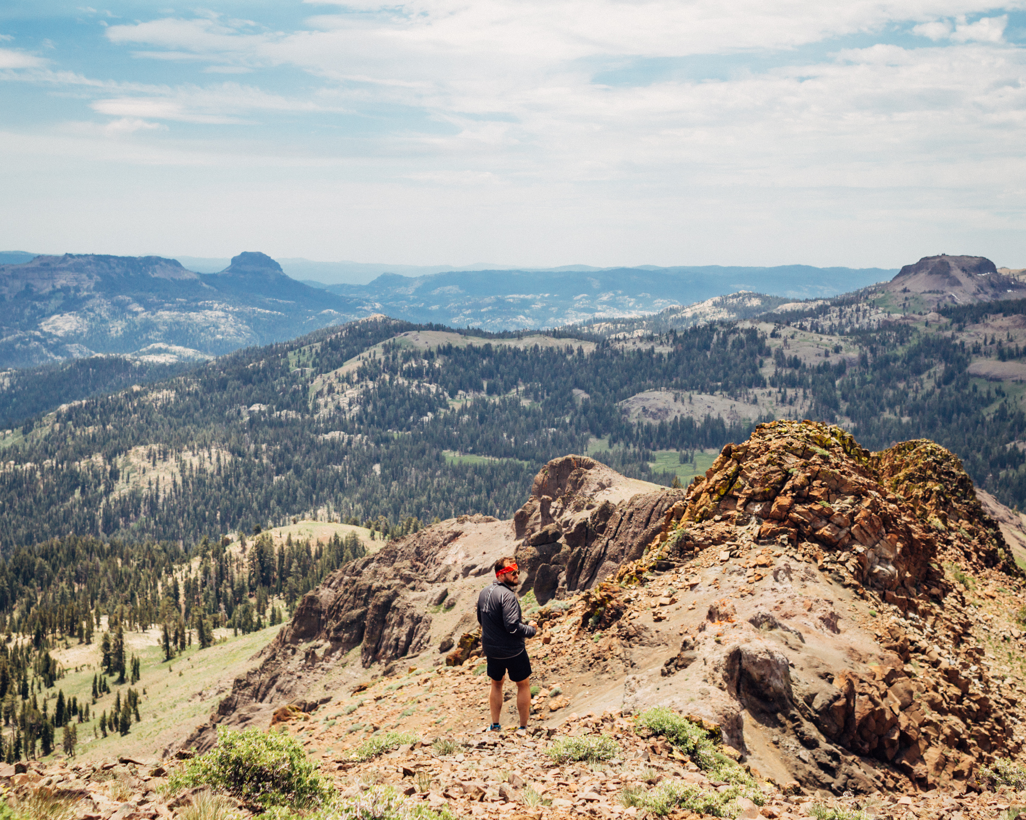 Climb Peep Sight Peak in the Carson-Iceberg Wilderness, Arnold, California