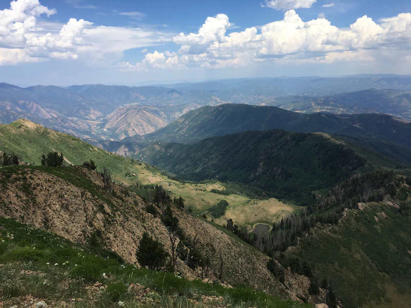Hike to Diamond Fork (Fifth Water) Hot Springs, Three Forks Trailhead