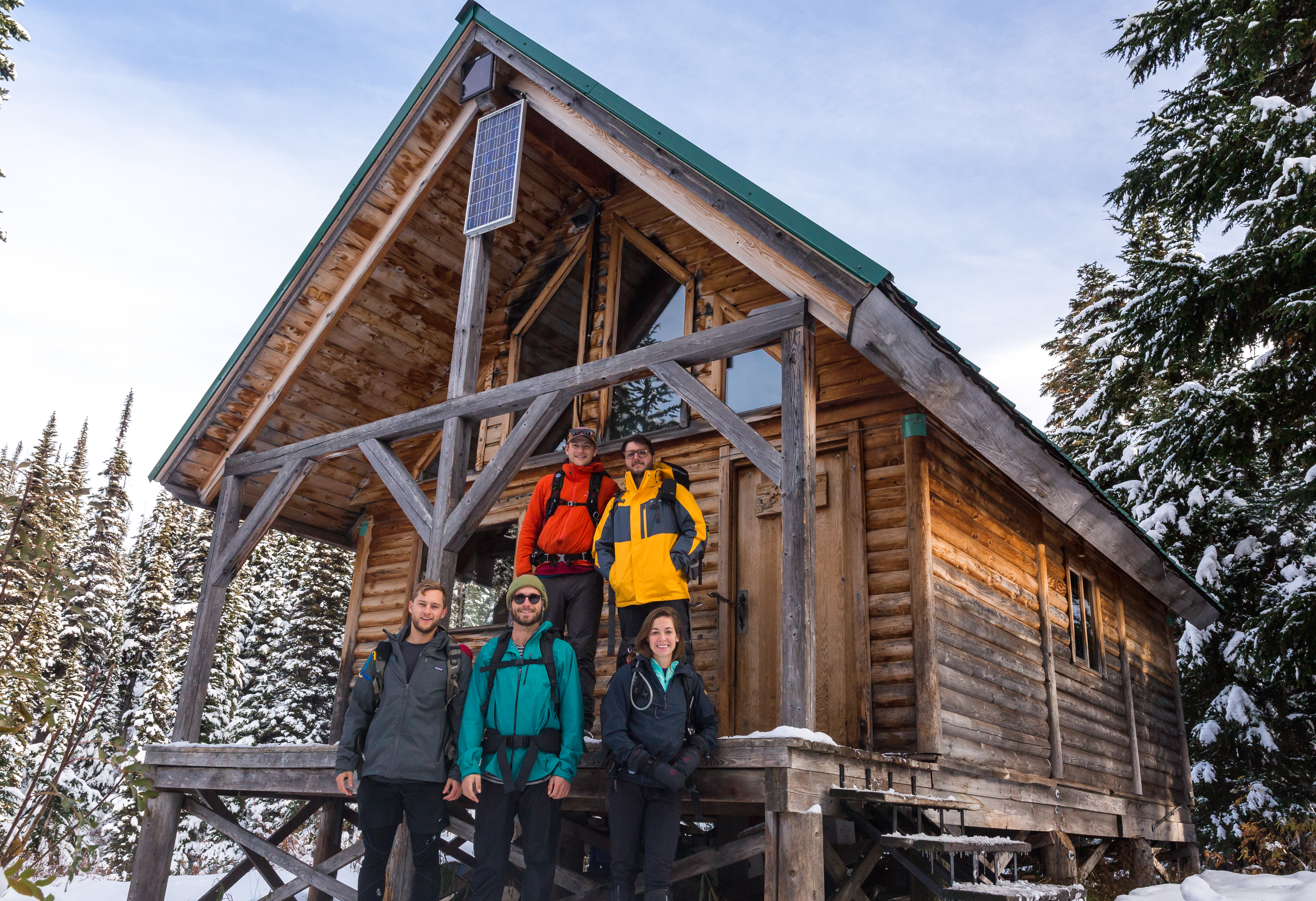 Overnight at Keith's Hut, D'Arcy, British Columbia