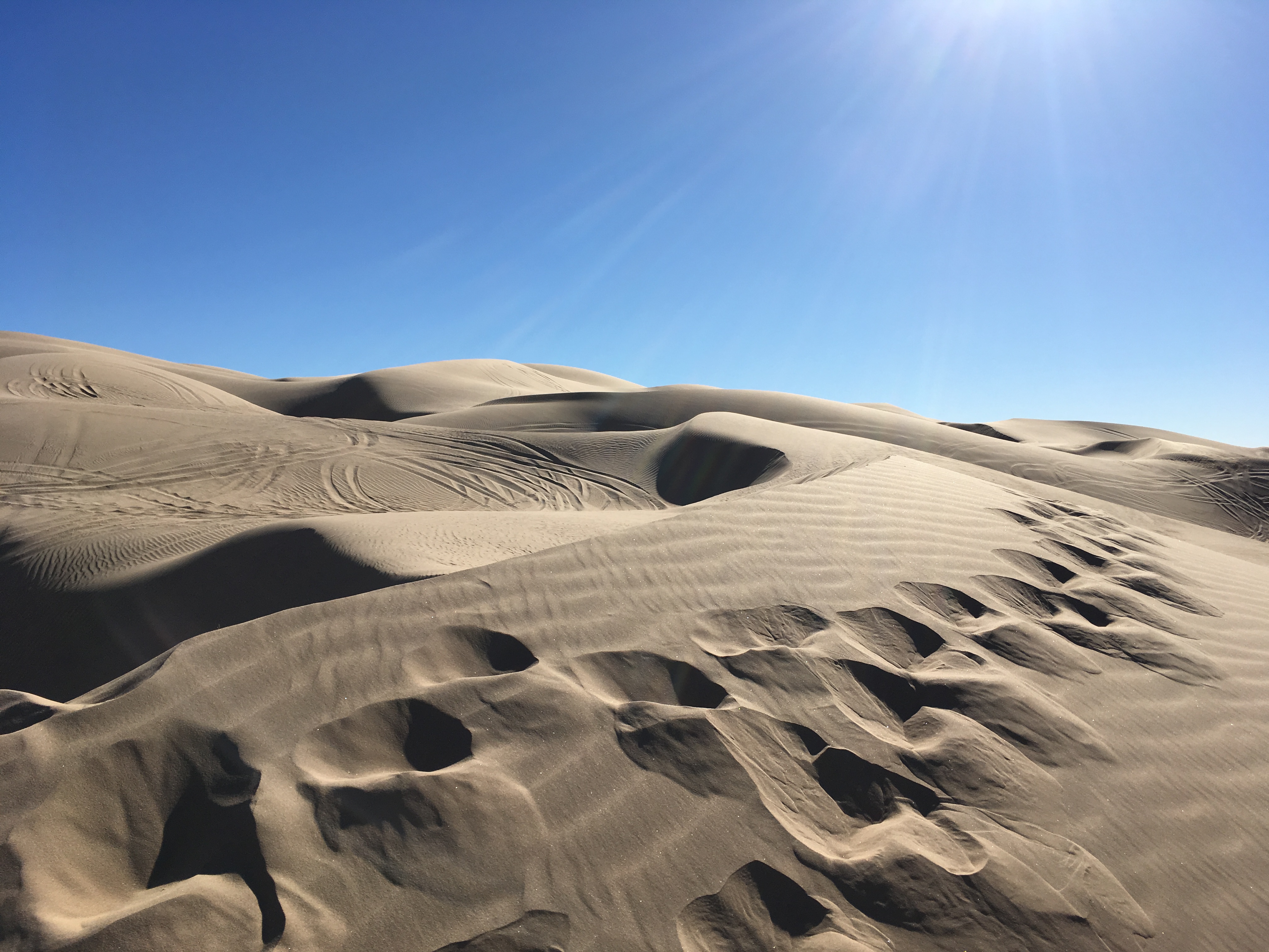 Hike along the Buttercup Sand Dunes, Winterhaven, California